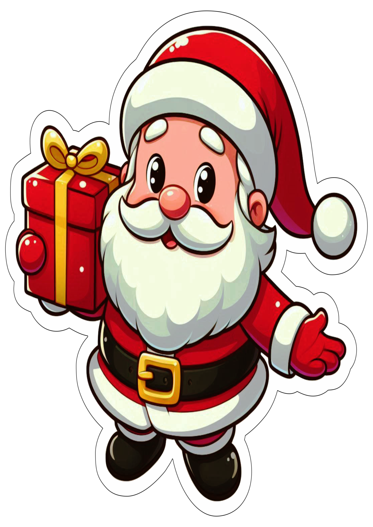 Feliz natal imagens de Papai Noel desenho png